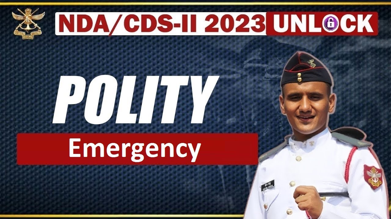 Emergency | Daily Polity Classes for NDA 2 2023 Exam | NDA Coaching in ...