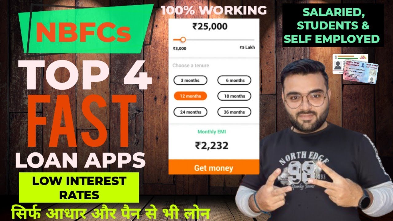 TOP 4 FAST LOAN APPS 🔥| LOW INTEREST RATES LOAN APPS | LOAN APPS ...