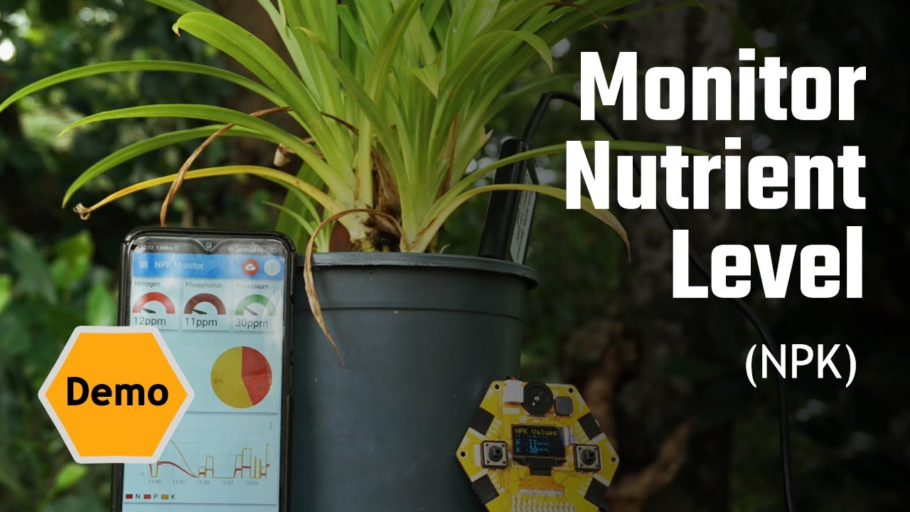 Monitor Nutrient Level (NPK) - YouTube