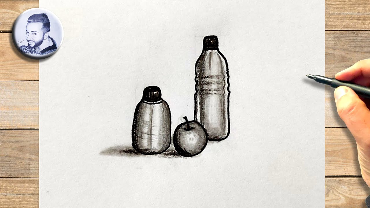 Comment dessiner une nature morte facile - YouTube