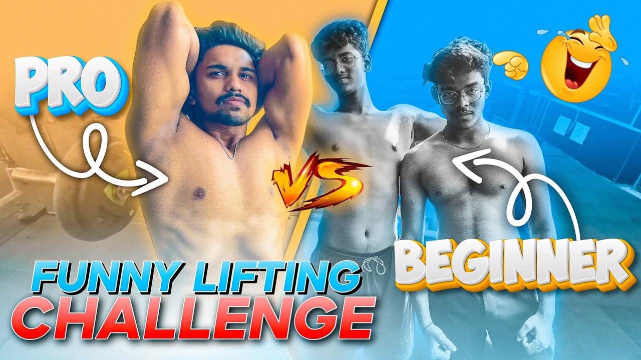 beginners vs pro lifting competition 💪 || funny competition you ever seen - YouTube