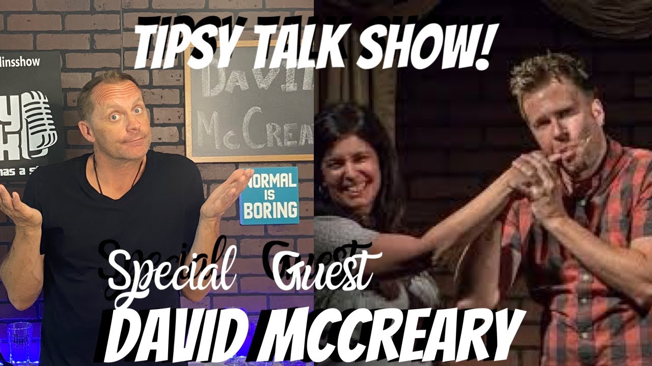 #comedy #magic #tipsytalkshow Comedy magician David McCreary joins me ...