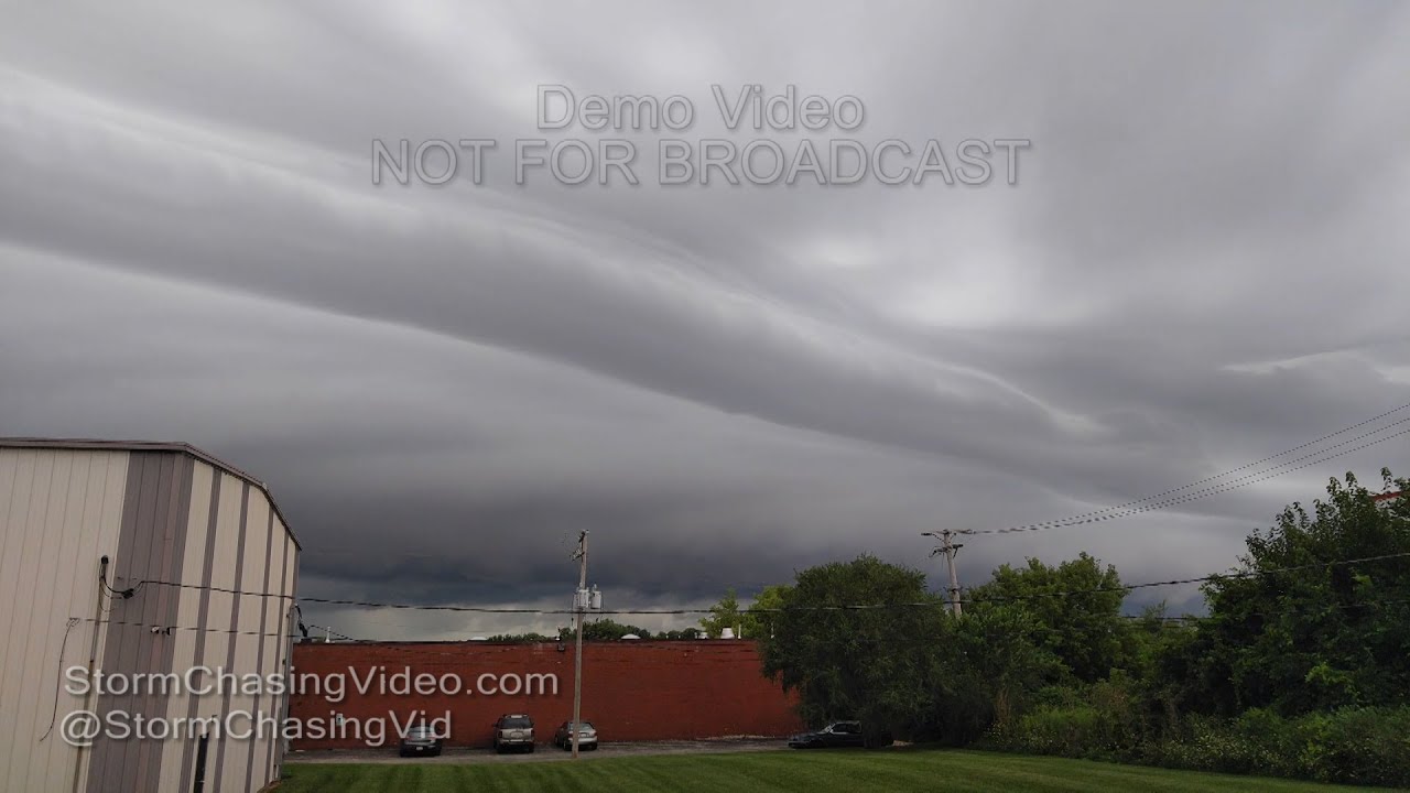Amazing Shelf Cloud and Storms in the Chicago Metro - 8/19/2016 - YouTube