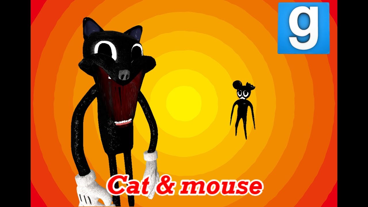 A cat's teasing and a mouse's anger [GMOD] [GMOD animation][Cartoon Cat] - YouTube