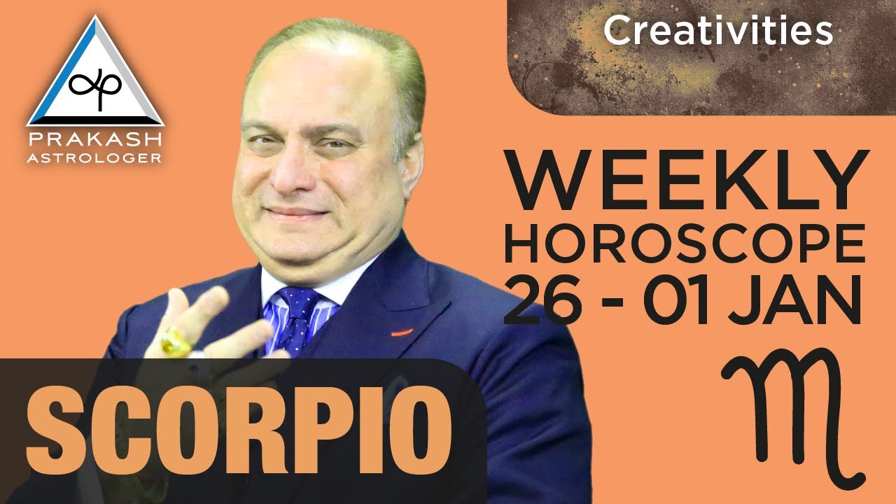 Scorpio Weekly Horoscopes Video For 26th December 2022 | Preview - YouTube