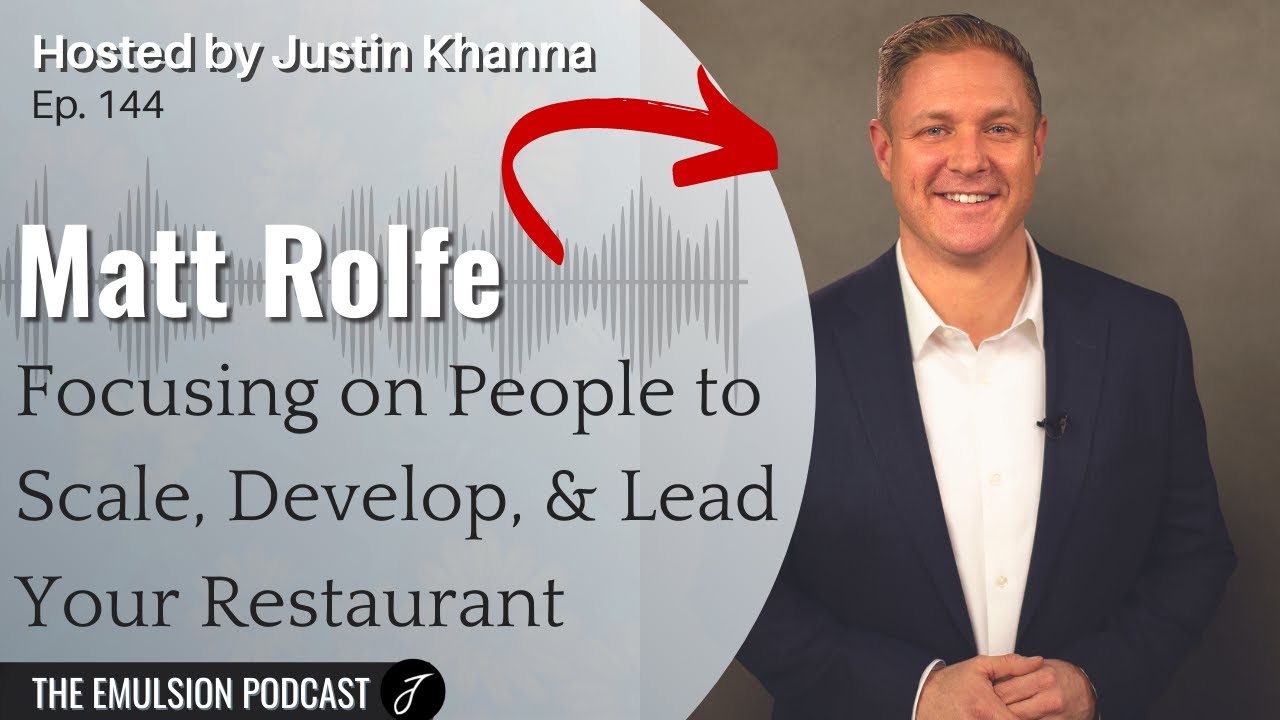 Matt Rolfe | In Hospitality, You Can’t Do It Alone - Ep. 144 - YouTube