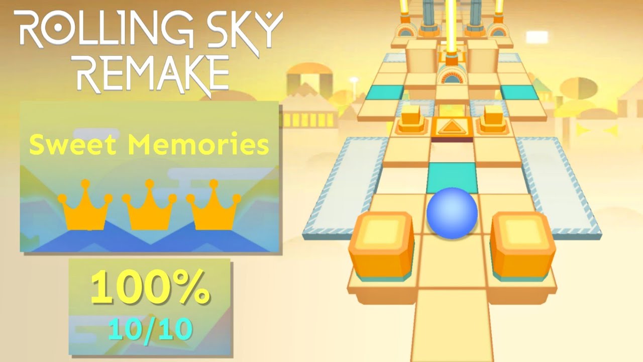 Rolling Sky [Remake] - Sweet Memories - YouTube