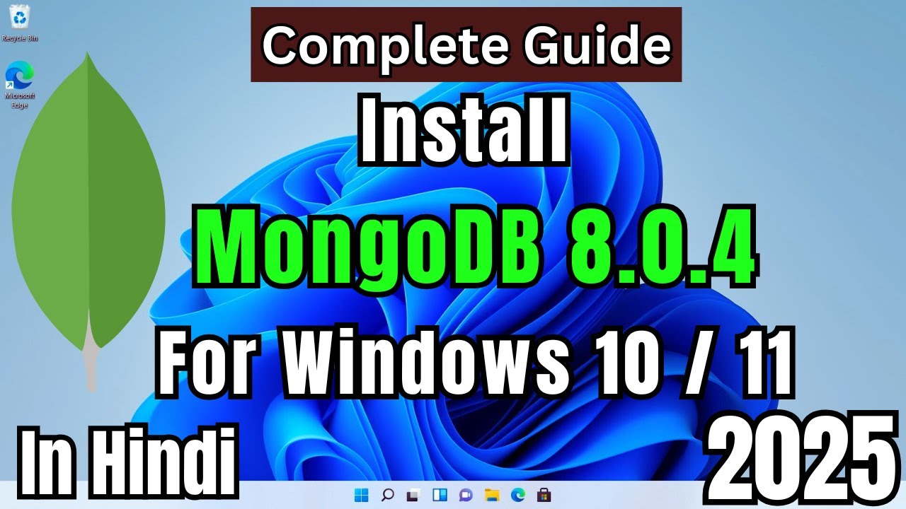 Install Mongodb On All Windows How To Install Mongodb Community Server 804 On Windows 10