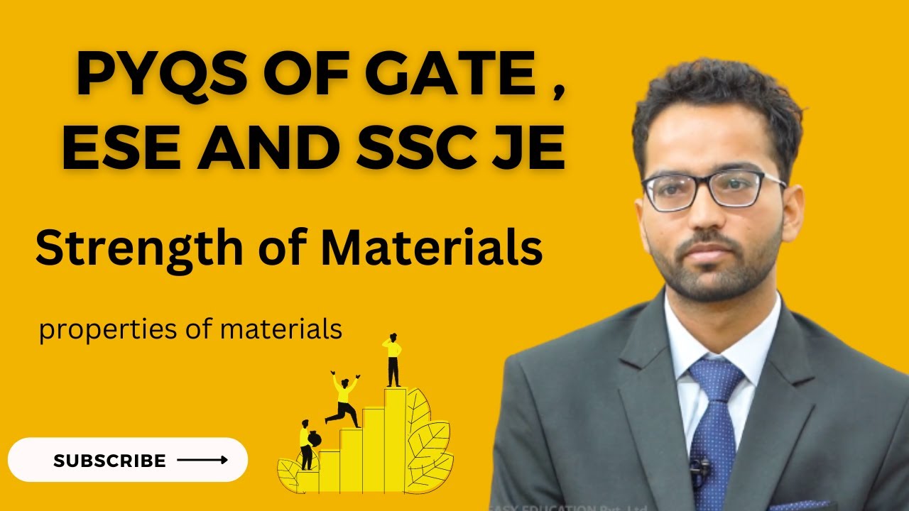 PYQs of SOM | GATE, ESE and SSC JE | lecture-01| - YouTube