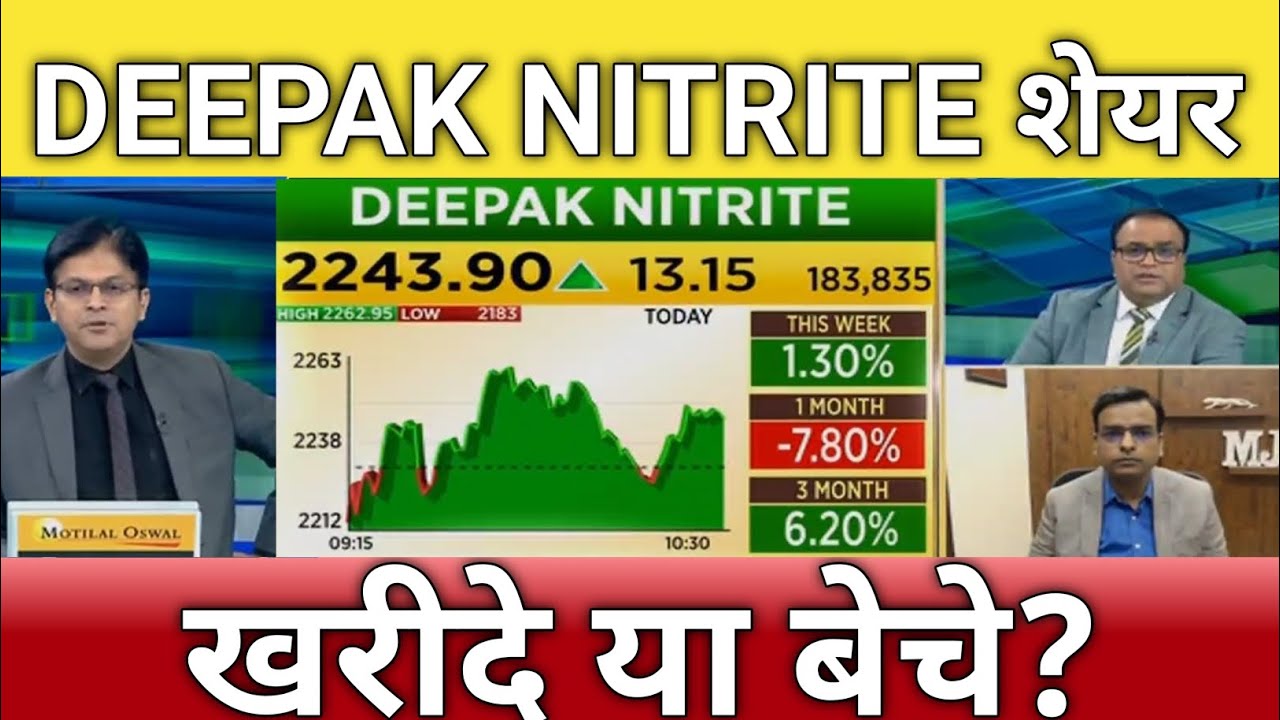 🔴deepak Nitrite share letest news | deepak Nitrite share anelysis ...