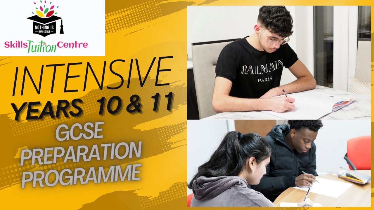 Intensive Years 10 & 11 GCSE Preparation Programme - YouTube