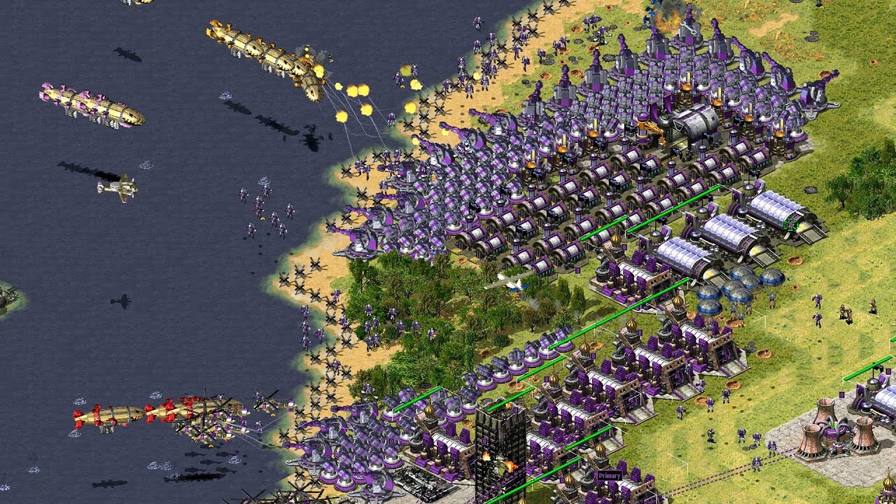 Yuri's Revenge Red Alert 2 Island Formosa Newe Map Edit by Zoom 3000 ...