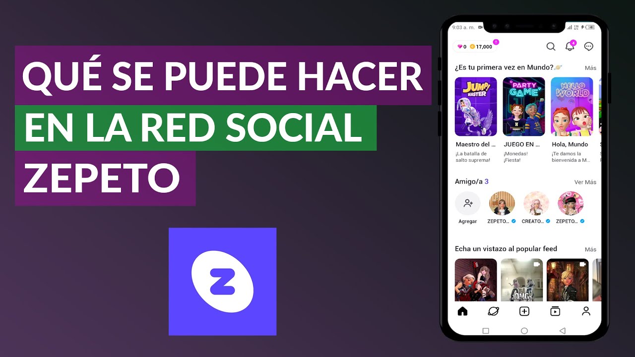 Cómo usar ZEPETO - ¿Qué se puede hacer en esta red social? - YouTube