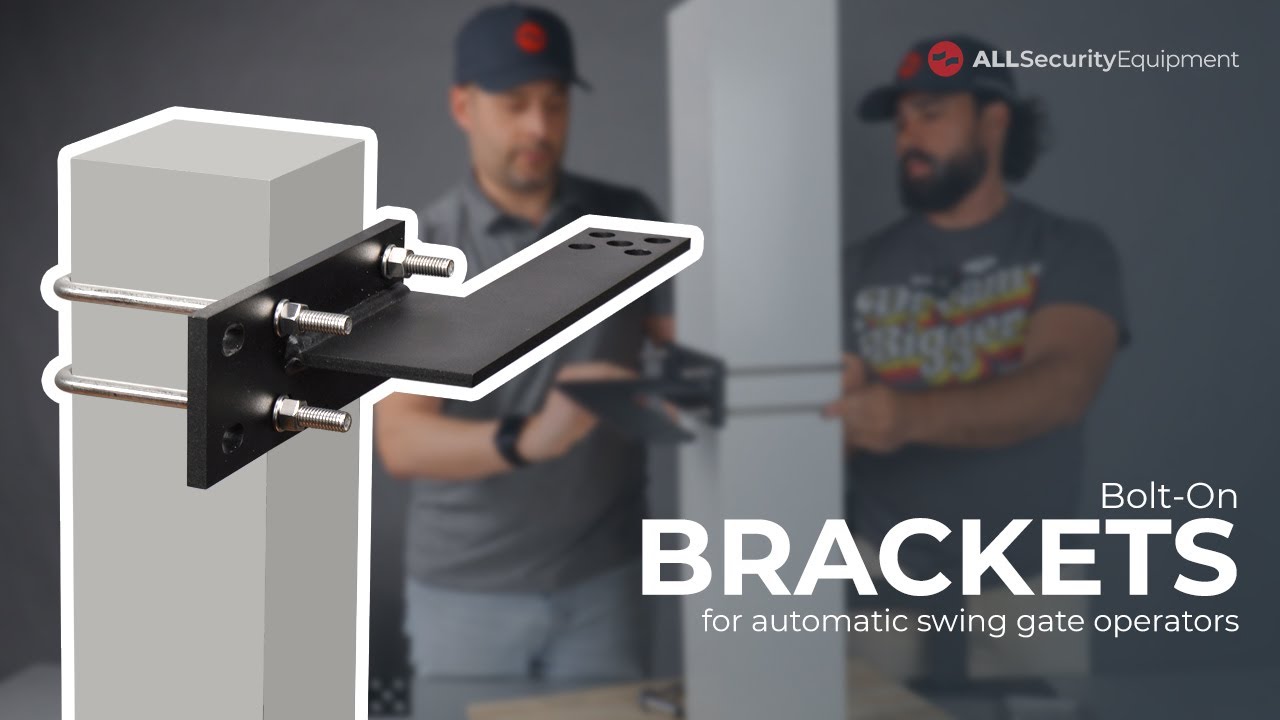 Save Money and Time with Our Bolt-On Brackets for Automatic Swing Gate ...