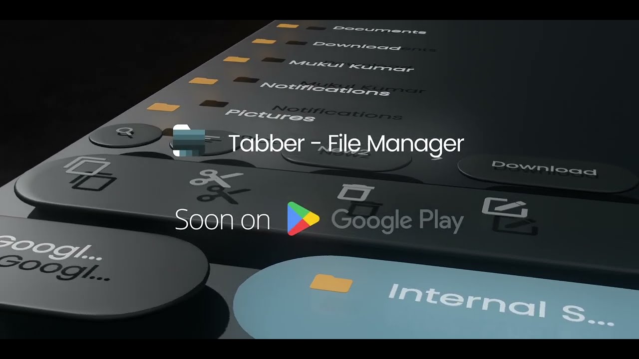 Tabber - File Manager Teaser | Android App - YouTube