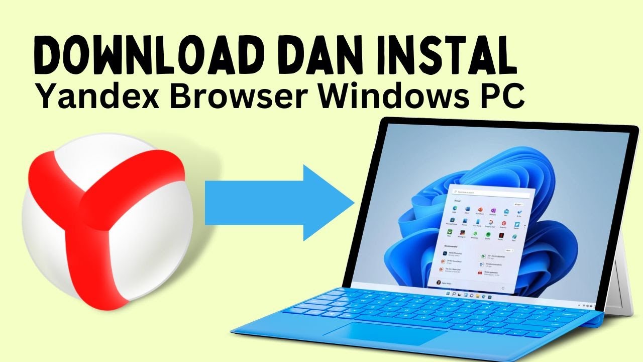 Download yandex browser untuk laptop komputer pc windows 11 - YouTube