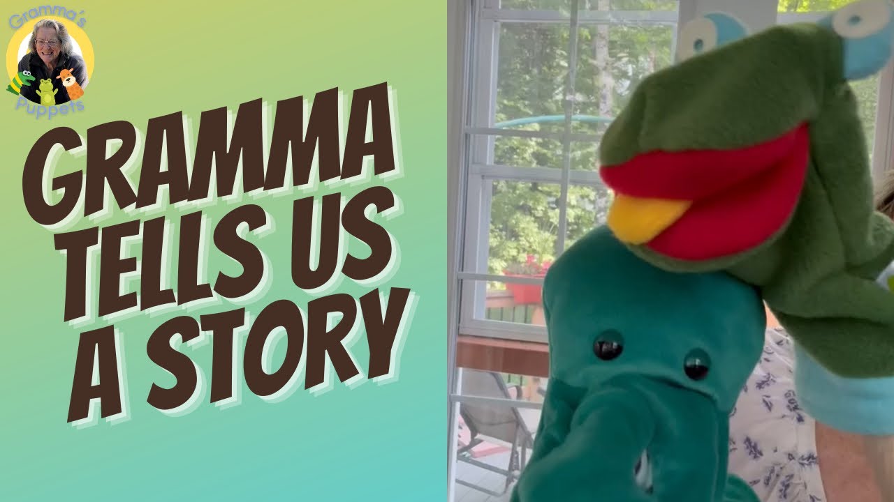Gramma tells Wormy 🪱 and Big 8 🐙 a fun story | Gramma’s Puppets - YouTube