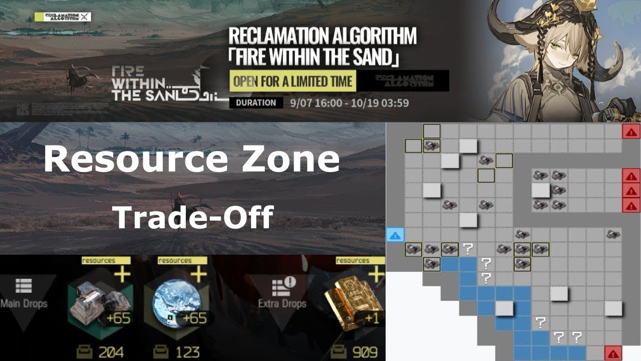 [Arknights] Trade-Off - Resource Zone - Reclamation Algorithm ...