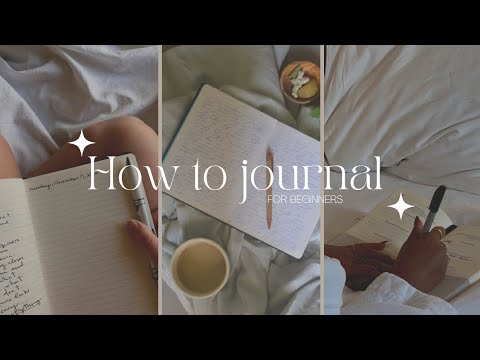 STEPS ON HOW TO JOURNAL EFFECTIVELY ️ ||BEGINNER FRIENDLY|| - YouTube