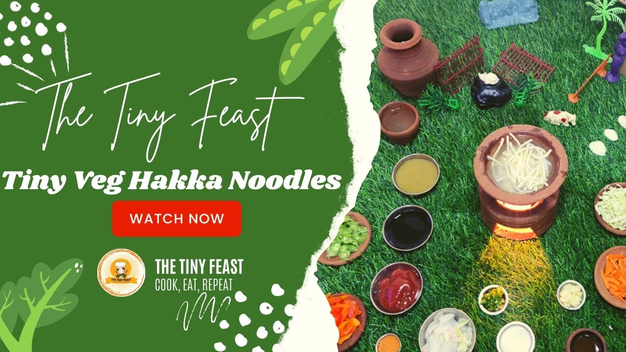Tiny Veg Hakka Noodles | Street Style | Miniature Cooking | Veg Noodles | Mini Food | Tiny Feast ...