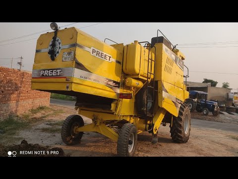 Preet Combine For Sale In Punjab - YouTube