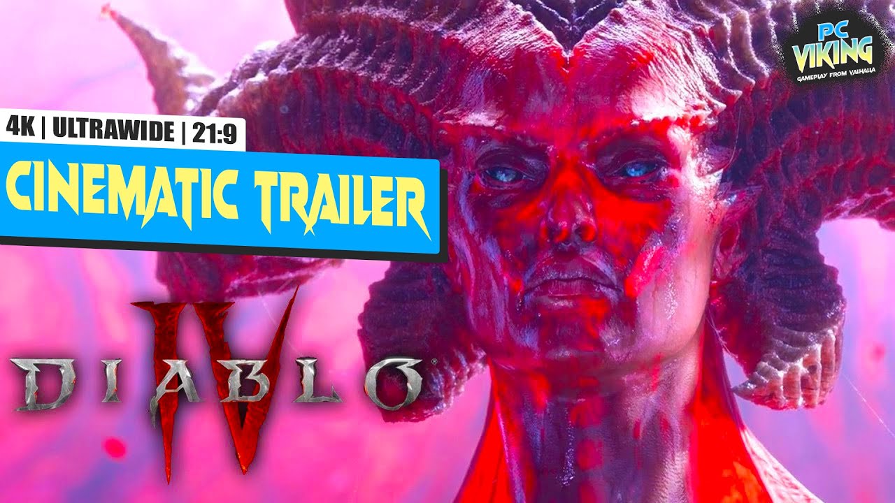 Diablo 4 – OFFICIAL CINEMATIC TRAILER [4K - ULTRAWIDE - 21:9] - YouTube
