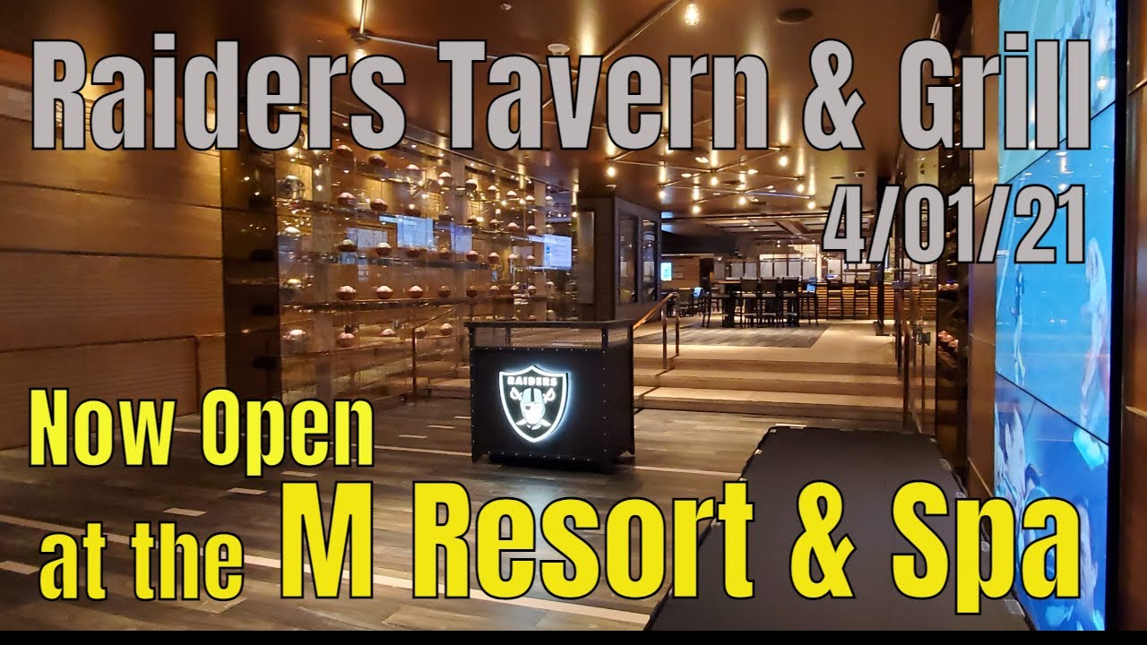 Raiders Tavern and Grill Opening Day 04 01 2021 - YouTube