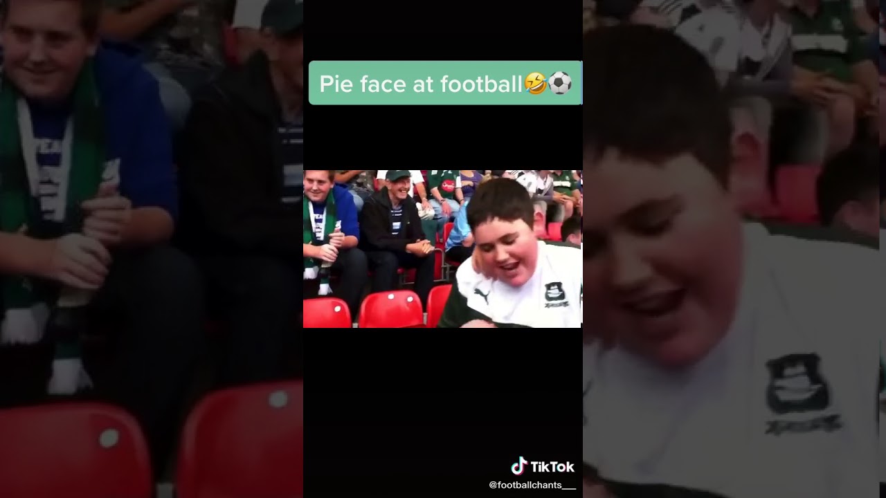 Pieface at a football match - YouTube