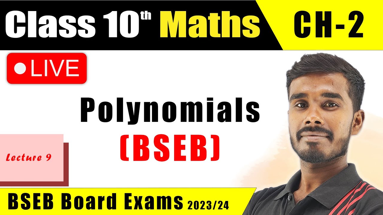 Polynomial | Polynomials Class 10| Class 10 Chapter 2 | Regression ...