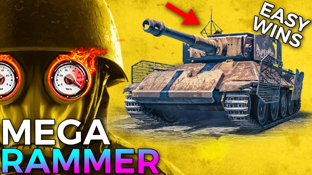 The Mega Turbo Rammer Brings WINS! | World of Tanks Steel Hunter The ...