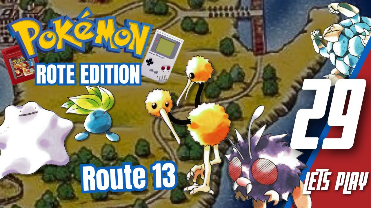 Schnelle Kämpfe auf der Stillen Brücken 🔴 Let’s Play POKÉMON Rote ...