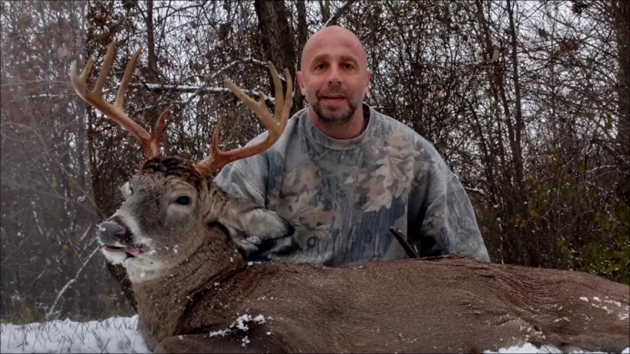 2018 Indiana Flatline Bows "Hypertension" Longbow Hunt (10 point) - YouTube