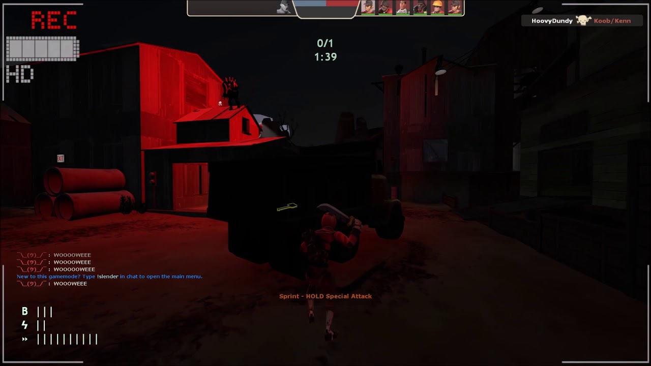 TF2 (Slender Fortress) | HoovyDundy Rampage - YouTube