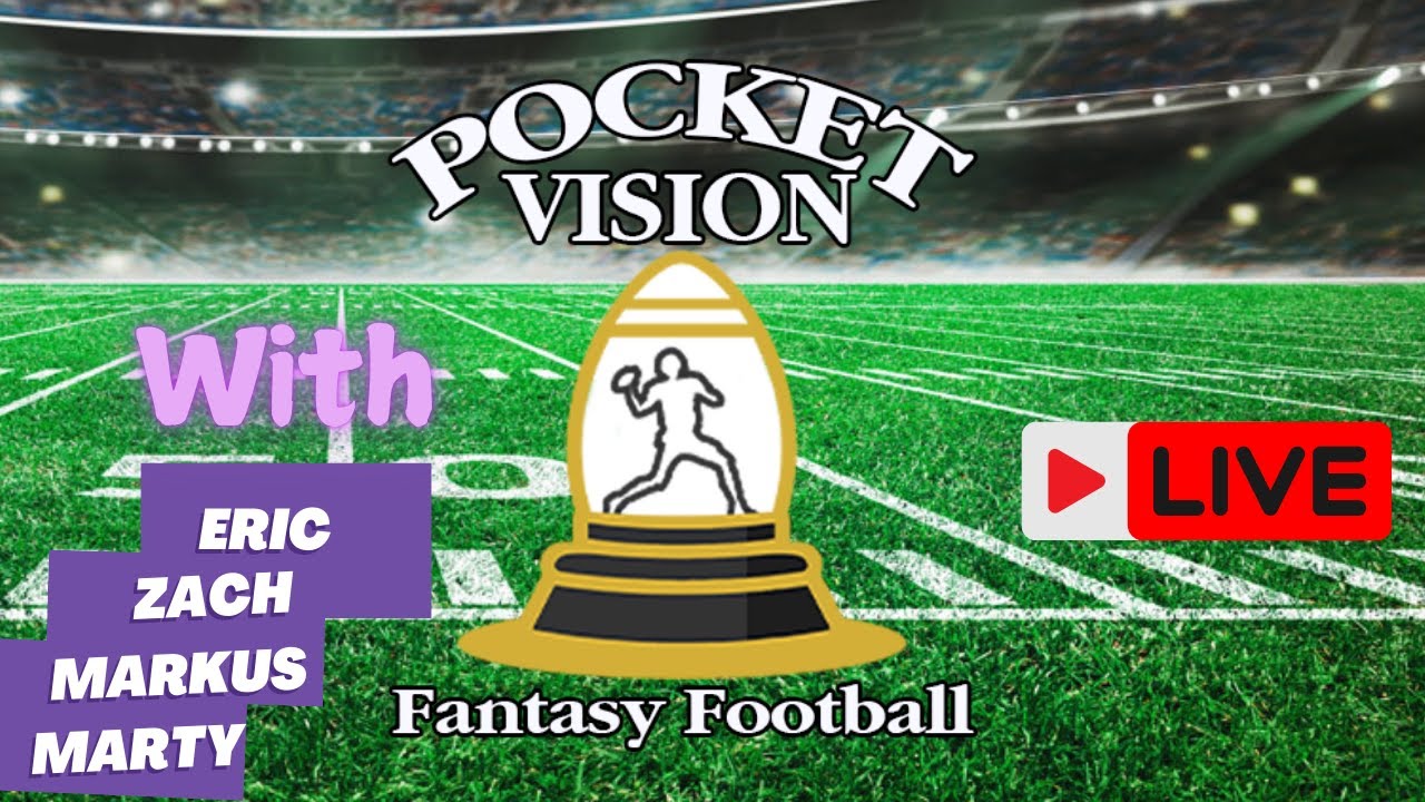 NFL Week 9 Preview Live Show: Pocket Vision Fantasy Football - YouTube