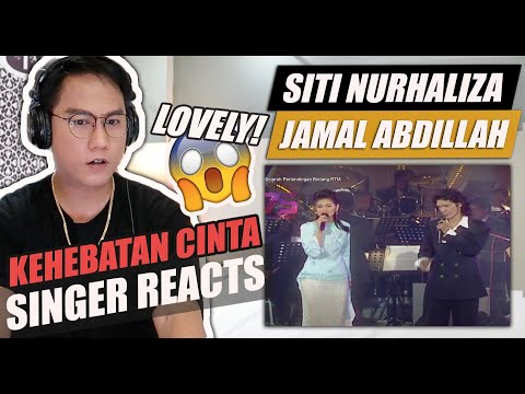 Siti Nurhaliza & Jamal Abdillah - Kehebatan Cinta | SINGER REACTION