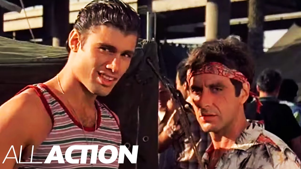 Tony Montana's First Hit In The Cuban Refugee Camp | Scarface (1983 ...