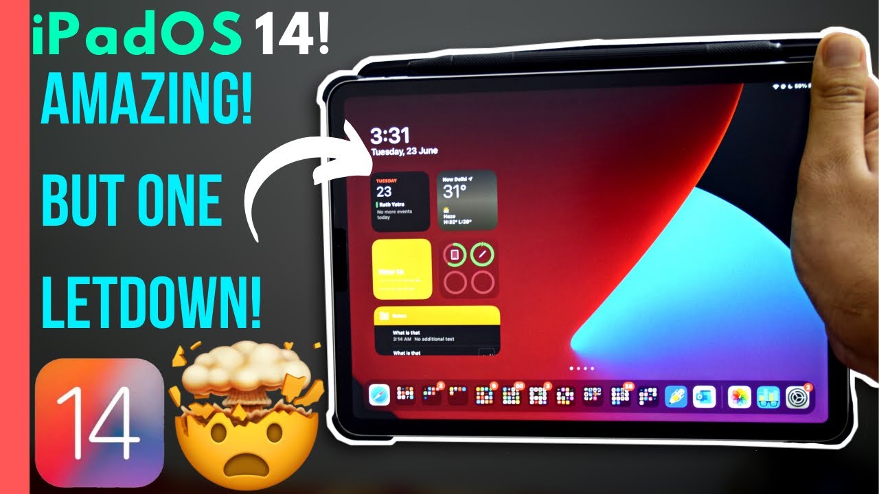 iPadOS 14 FIRST LOOK | iPad Pro | Amazing but a big letdown! | Should ...