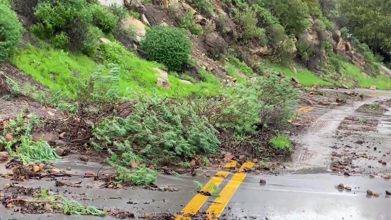 Debris basins fill in fast and landslides are detected where Montecito ...