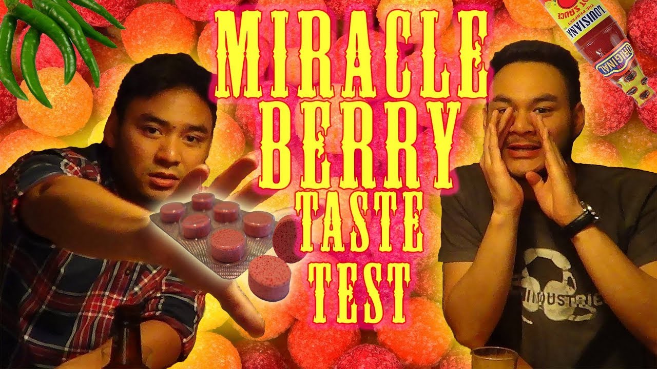 Miracle Berry Taste Test - YouTube
