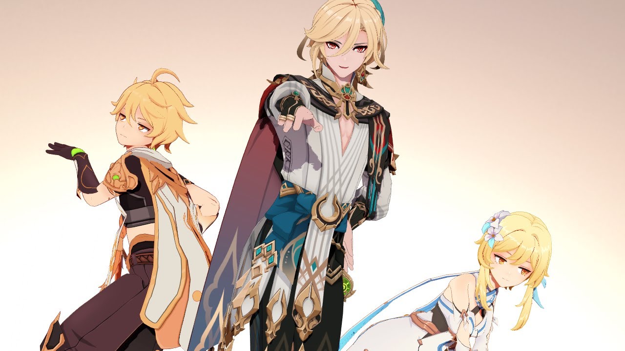 【MMD 原神 / Genshin Impact 】OH MY JULIET! 【 Aether , Kaveh , Lumine ...