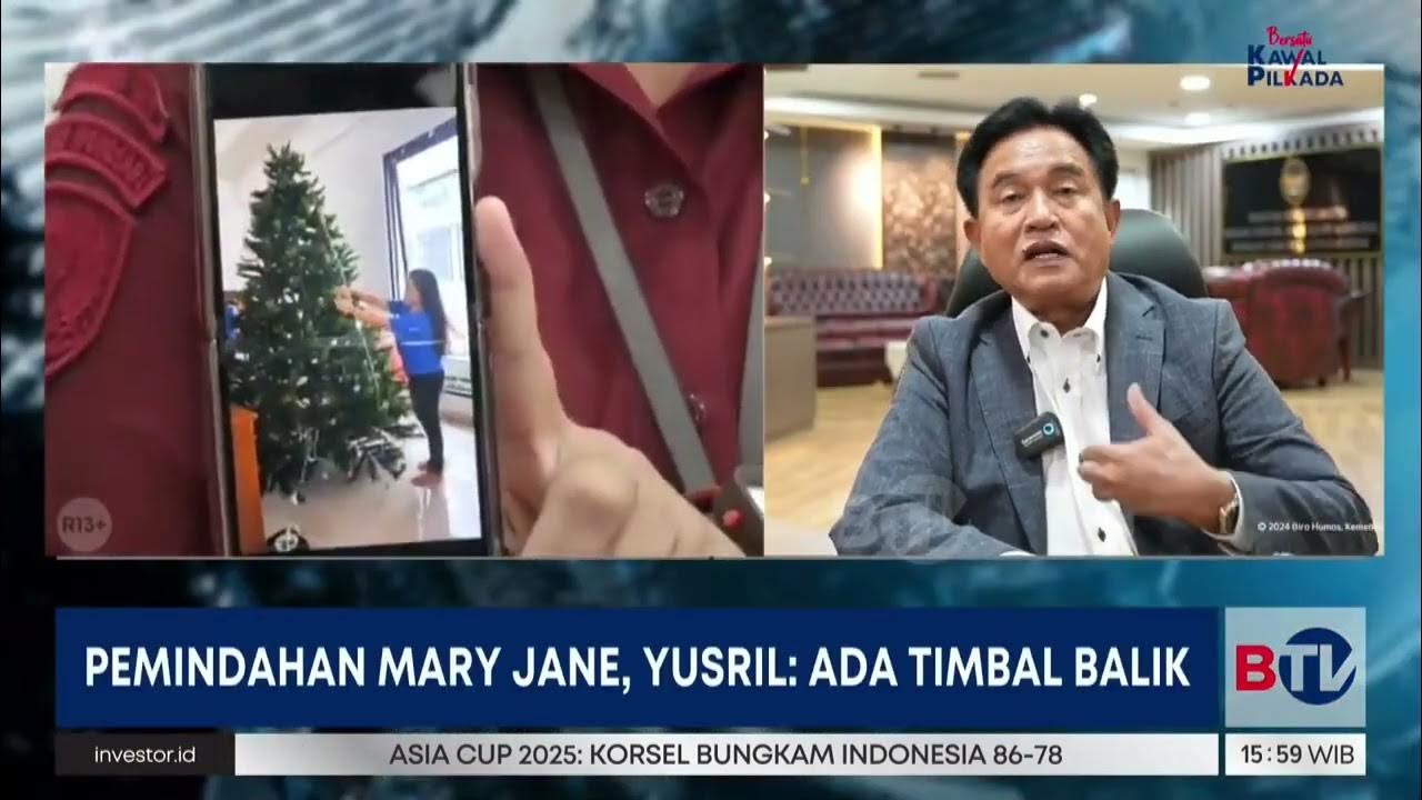 Yusril Sebut Ada Timbal Balik Terkait Pemindahan Mary Jane ke Filipina | Beritasatu - YouTube