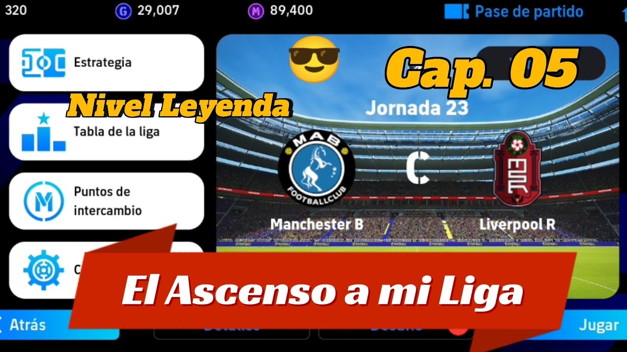 🚨|EL ASCENSO A MI LIGA CAP. 05| Nivel Leyenda en el modo Mi Liga del ...