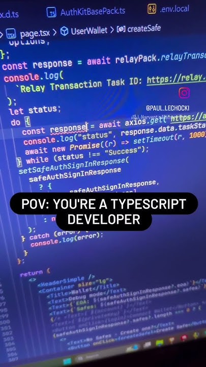 Were All Guilty Of That 🤓🧑🏻‍💻 Tech Coding Programming Learntocode Javascript Typescript