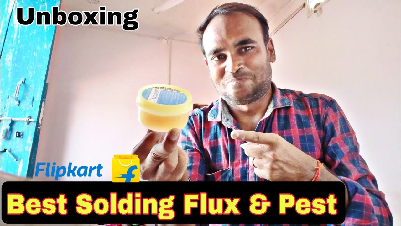 How to use best solding flux | best soldering paste | soldering iron ...