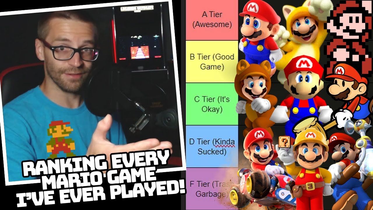 Ranking Every Mario Game I've Ever Played! - YouTube
