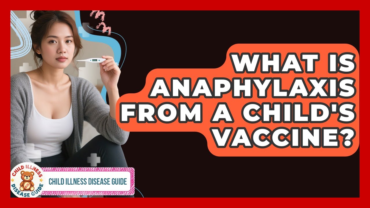What Is Anaphylaxis From A Child's Vaccine? - Child Illness Disease ...