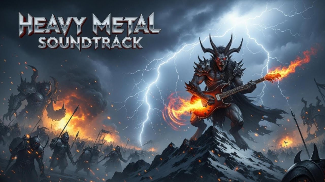 🎸Ultimate Heavy Metal Soundtrack Vol.1 🔥 | Epic Metal Music Collection ...
