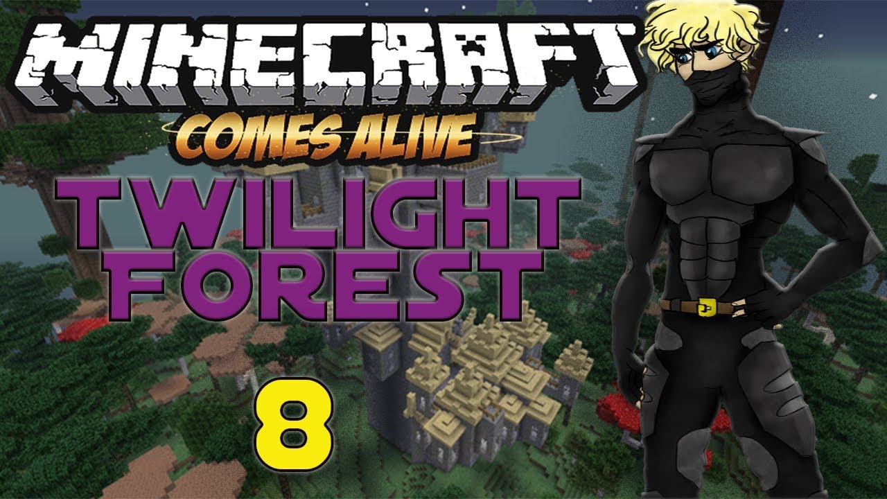 MCA TWILIGHT FOREST Mod Let's Play | Ep. 8 | MINOSHROOM and ARLIE ...