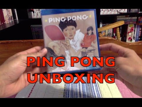 Ping Pong the Animation [Blu-ray] Unboxing - YouTube