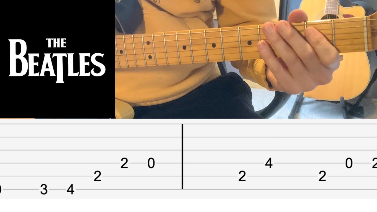 The Beatles Day Tripper Riffs Guitar Lesson *WITH TAB* - YouTube